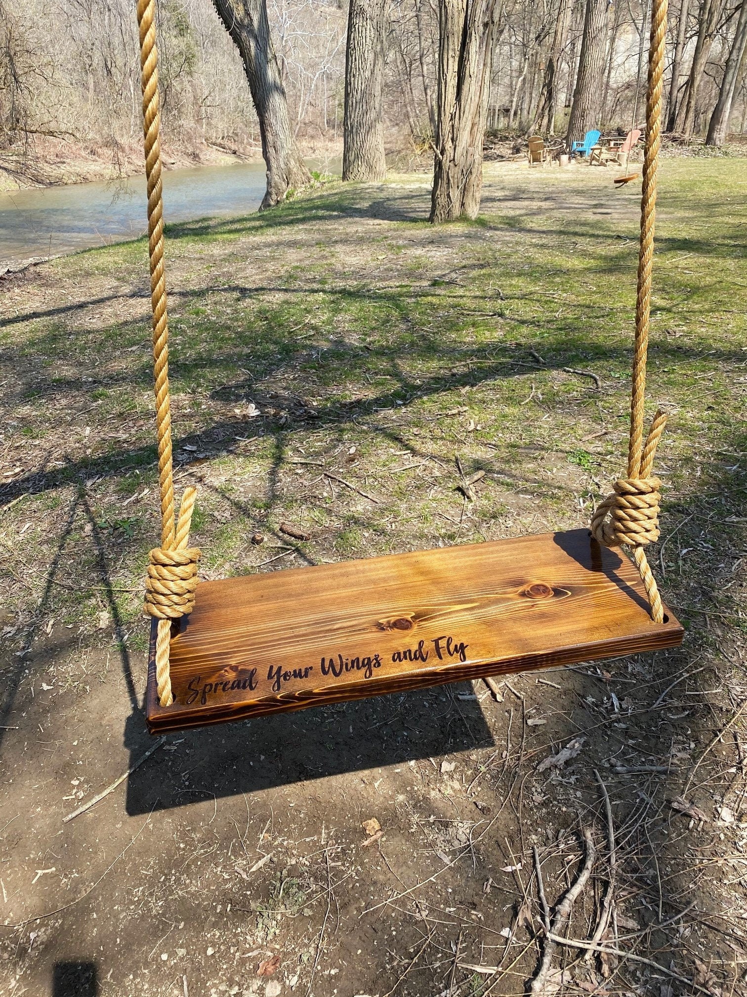Spread Your Wings and Fly Adult Swing Adult Wood Swing - Etsy