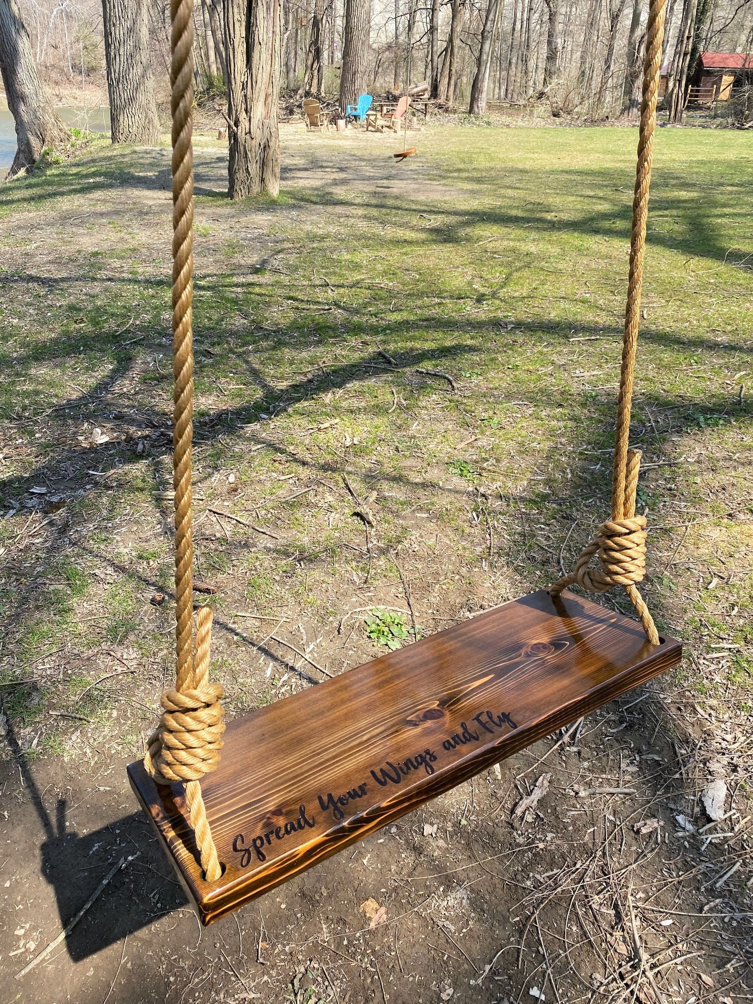 Spread Your Wings and Fly Adult Swing Adult Wood Swing - Etsy