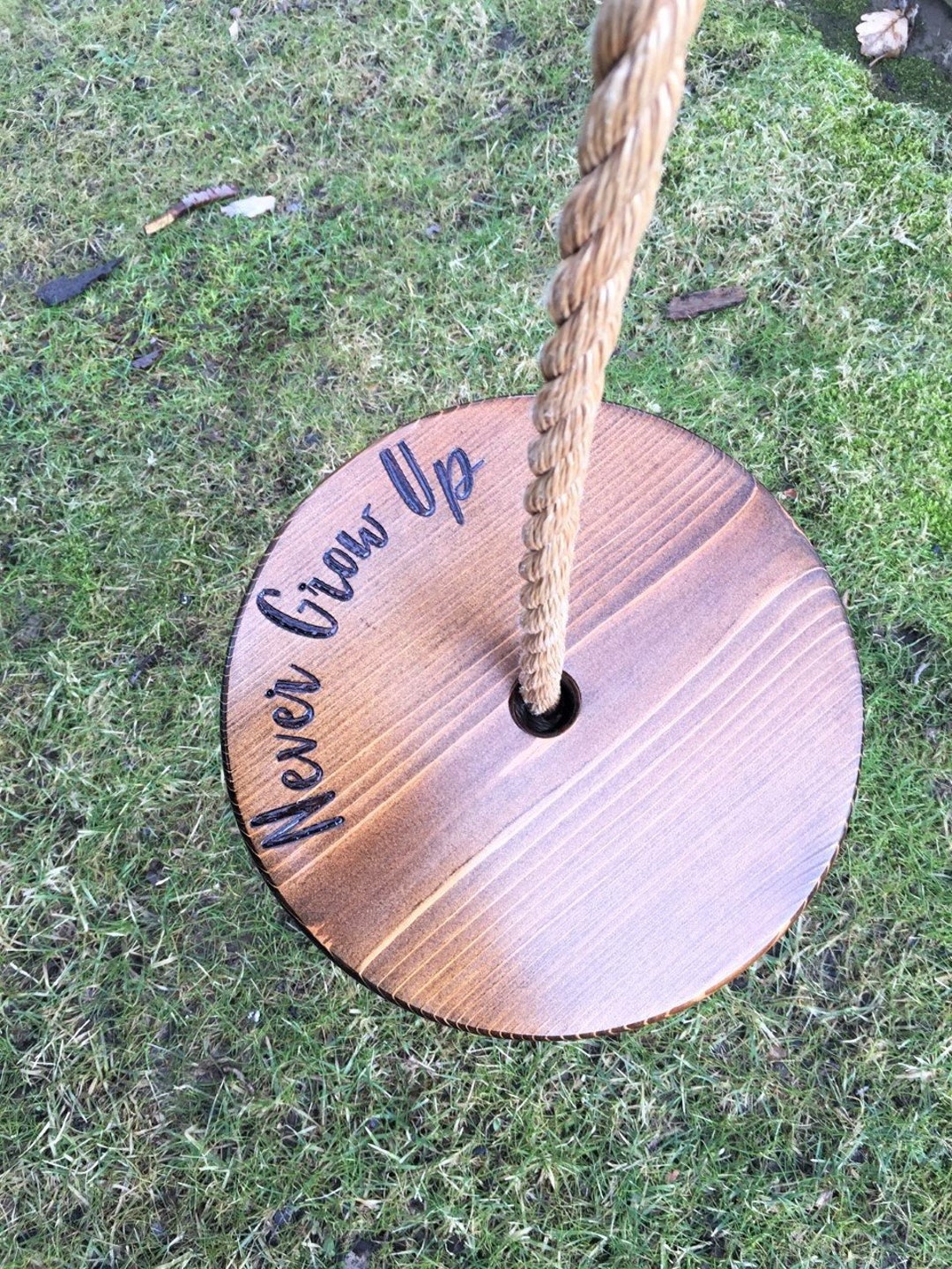 Never Grow up Round Swing | Disc Swing for Kids | Round Rope Swing ...