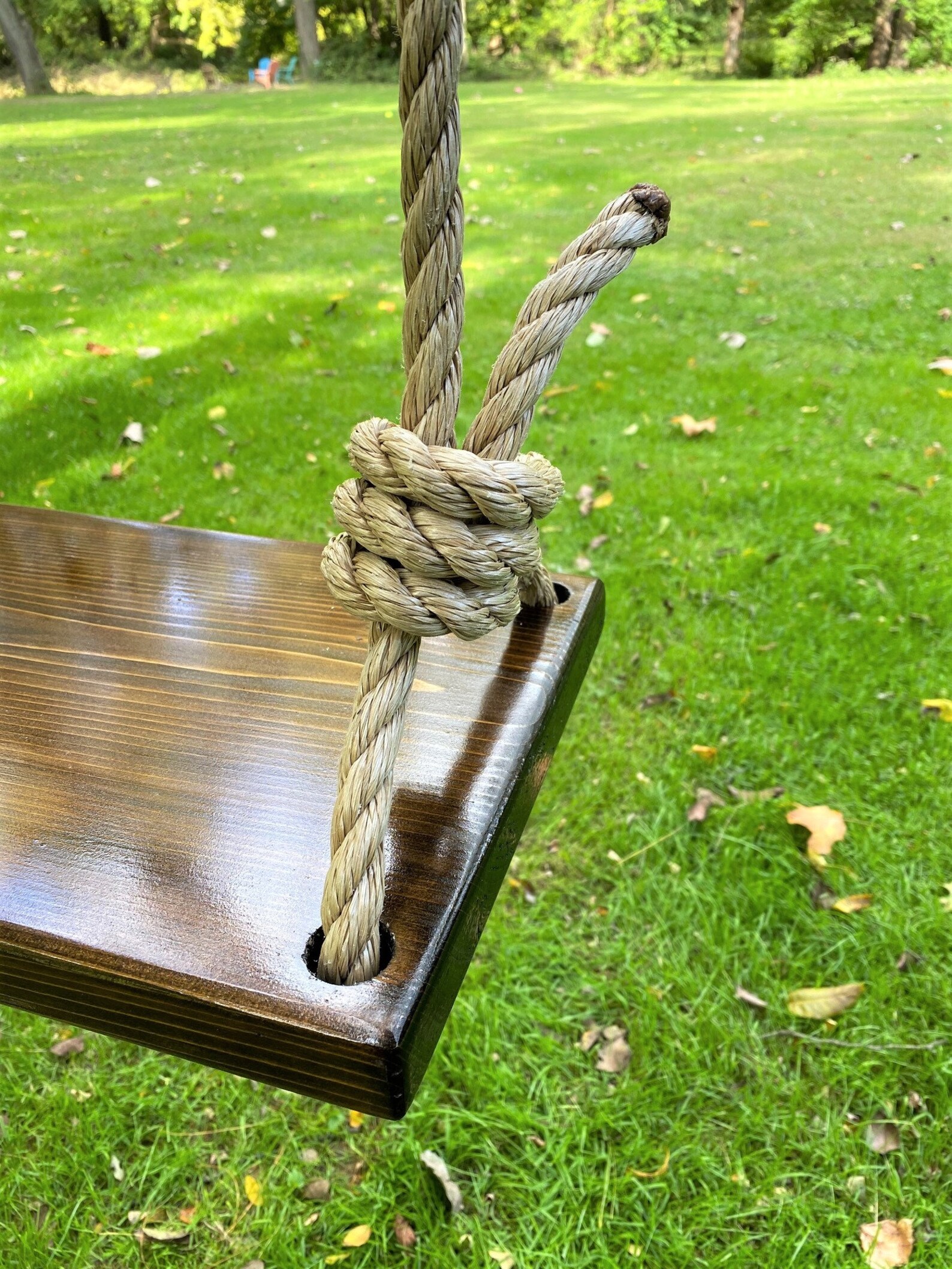 Medium Size Never Grow up Adult Swing | Adult Wood Swing | Outdoor ...