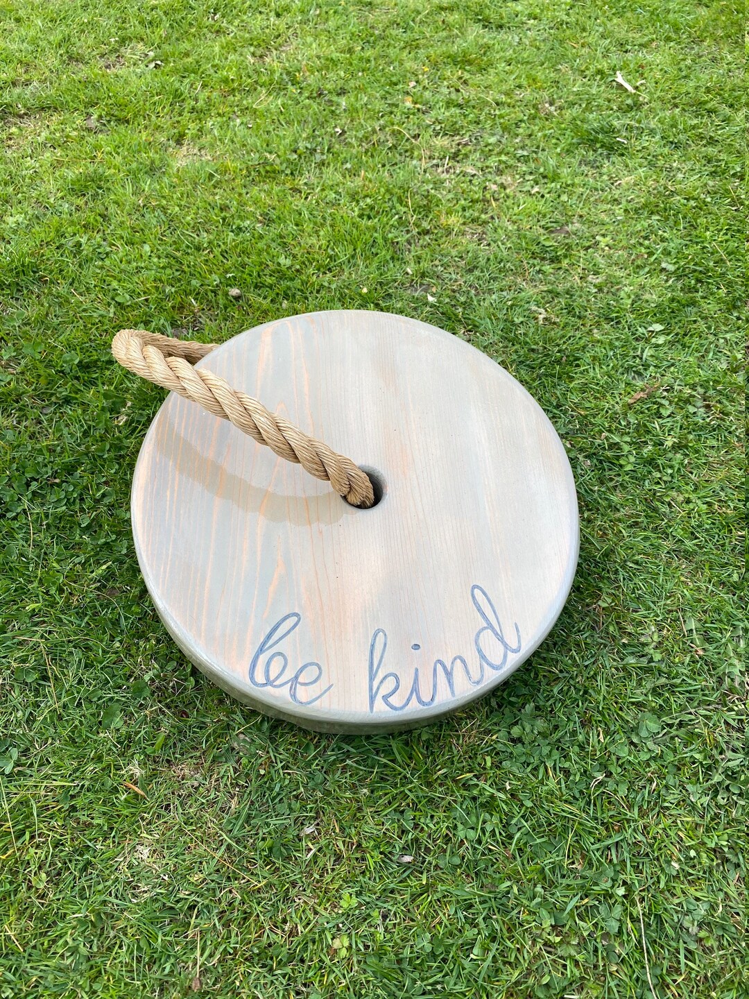 Be Kind Round Swing Disc Swing for Kids Round Rope Swing Circle Swing ...
