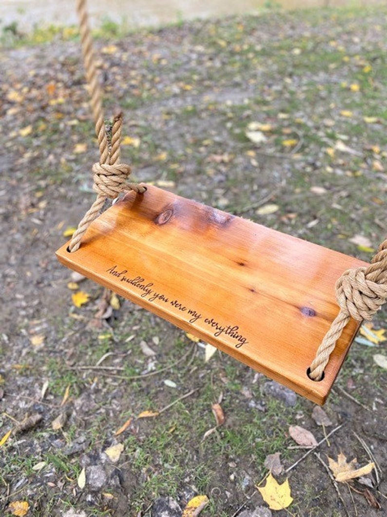 And Suddenly You Were My Everything Medium Size Adult Swing | Adult ...