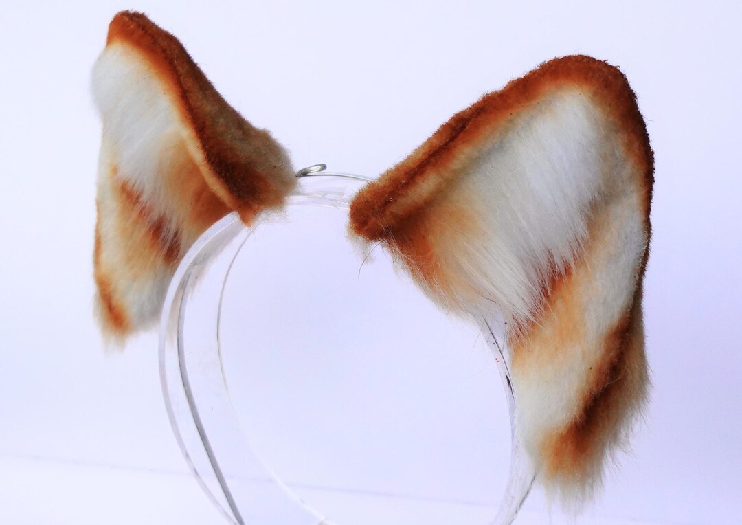 Premium Realistic Orange Cat Ears / Handmade Nekomimi - Kemonomimi ...