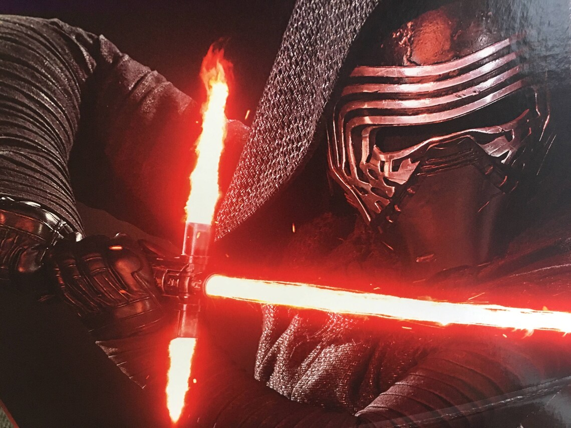 Custom Star Wars Flame Blade Covers for Galaxys Edge Kylo Ren | Etsy