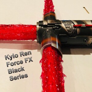 Ultimate Star Wars Red Flame Blade Lightsaber Covers for Your Kylo Ren Force FX Black Series Lightsaber. Lightsaber is NOT INCLUDED. Etsy Canada
