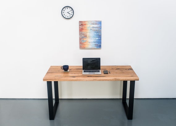 Recycled Hardwood Desk the Messmate - Etsy Australia