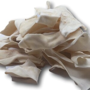 Natural Rawhide Chips for Dogs Bulk Rawhide Dog Treats (1lb) - Etsy