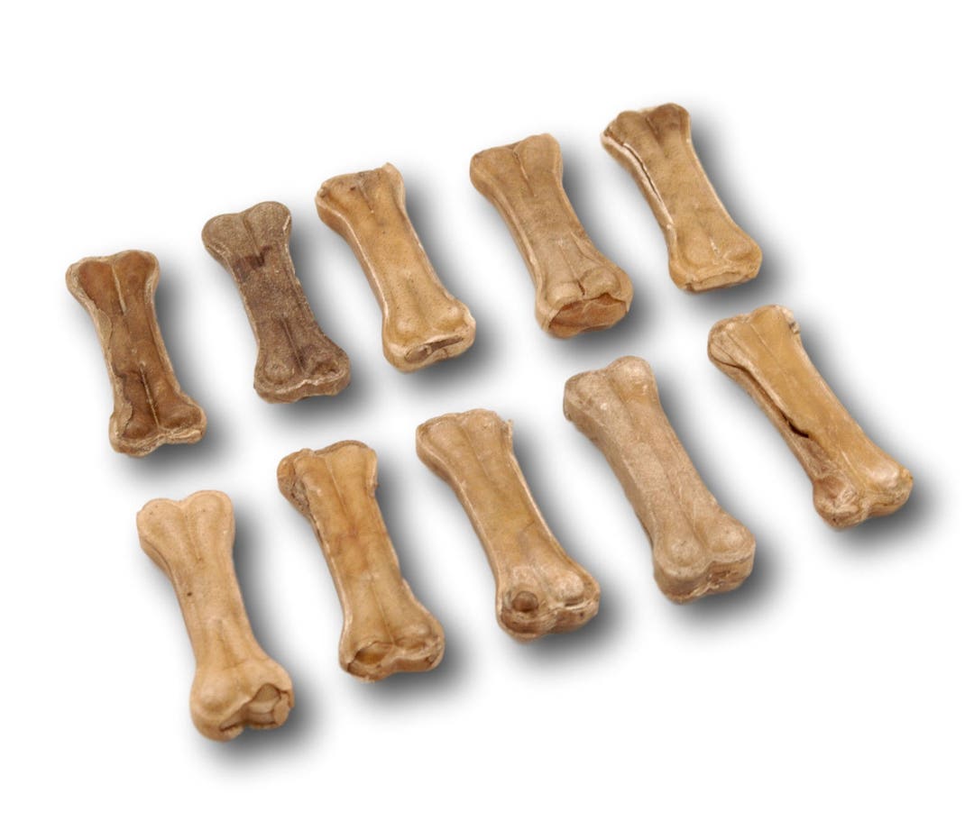 Top Dog Chews 4.5" Pressed Rawhide Dog Bone 10 Pack - Etsy