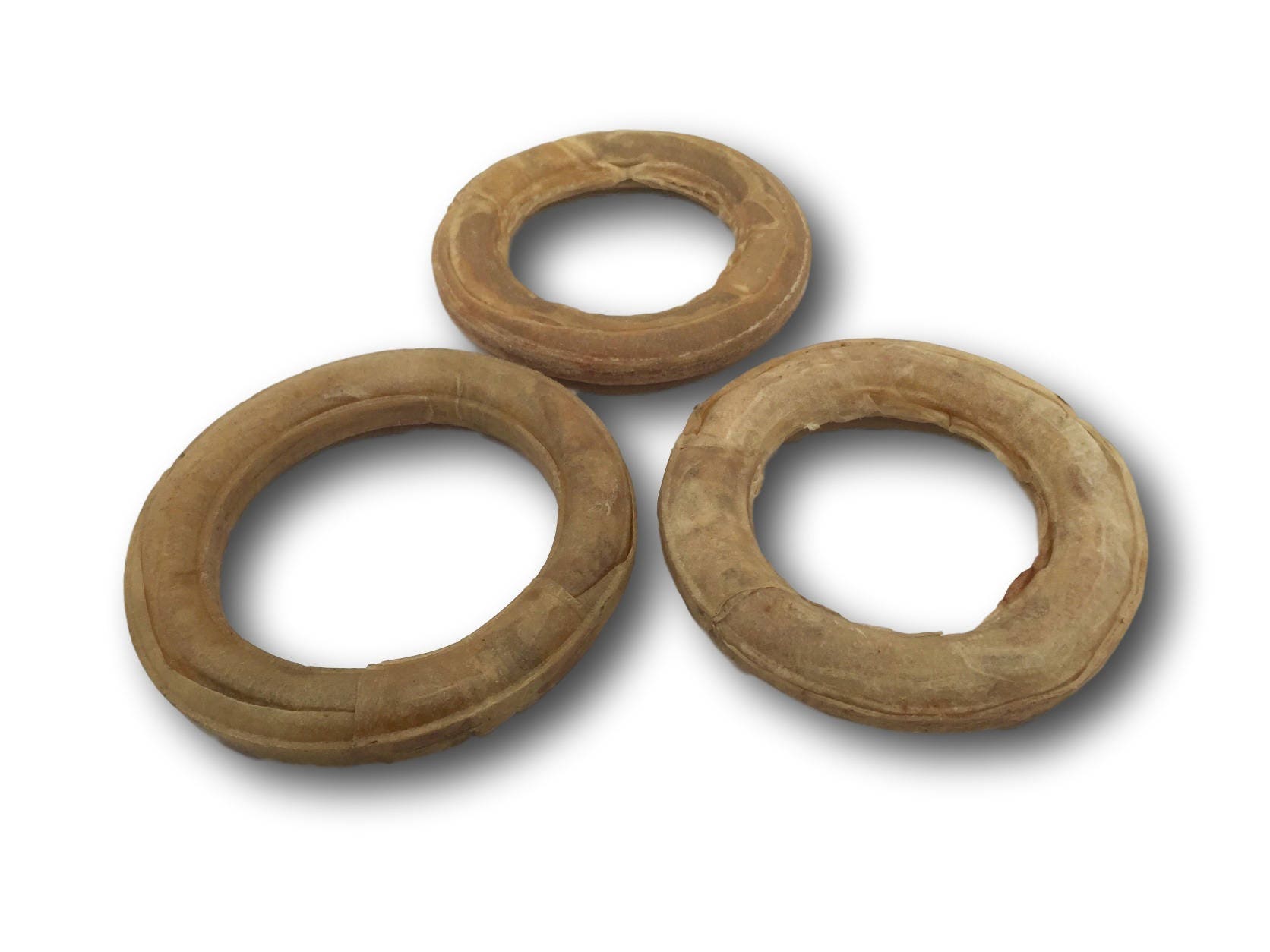 Top Dog Chews 6 Pressed Rawhide Ring 3 Pack | Etsy