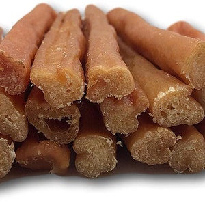 Top Dog Chews Turkey Tendon Round - Made in the USA - Large 1lb/16oz ...