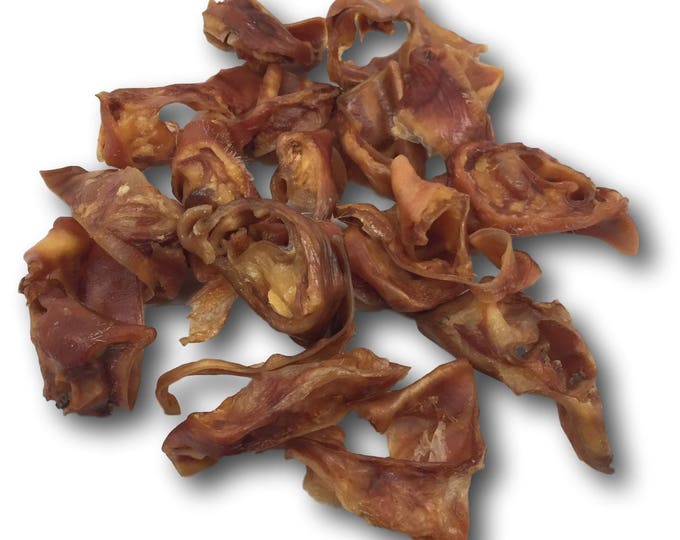 Top Dog Chews Pig Ears Strips for Dogs 100% Natural Bulk Dog Chews - Etsy