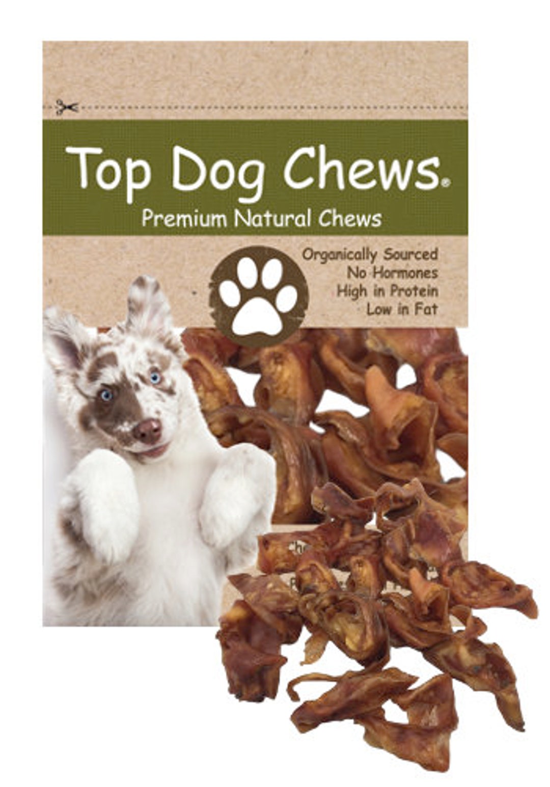 Natural Pig Ear Strips for Dogs – Healthy Dog Chews (1 Lb) - Etsy