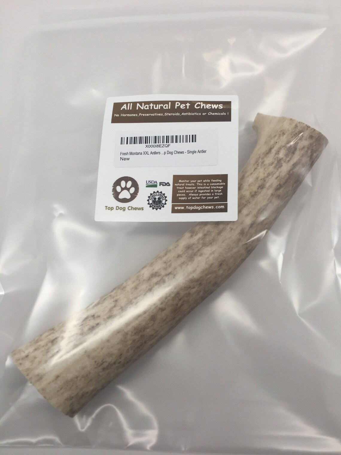 Fresh Montana XXL Deer Antlers Dog Chew 8 to 10-inch Single | Etsy