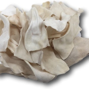 Natural Rawhide Chips for Dogs Bulk Rawhide Dog Treats (1lb) - Etsy