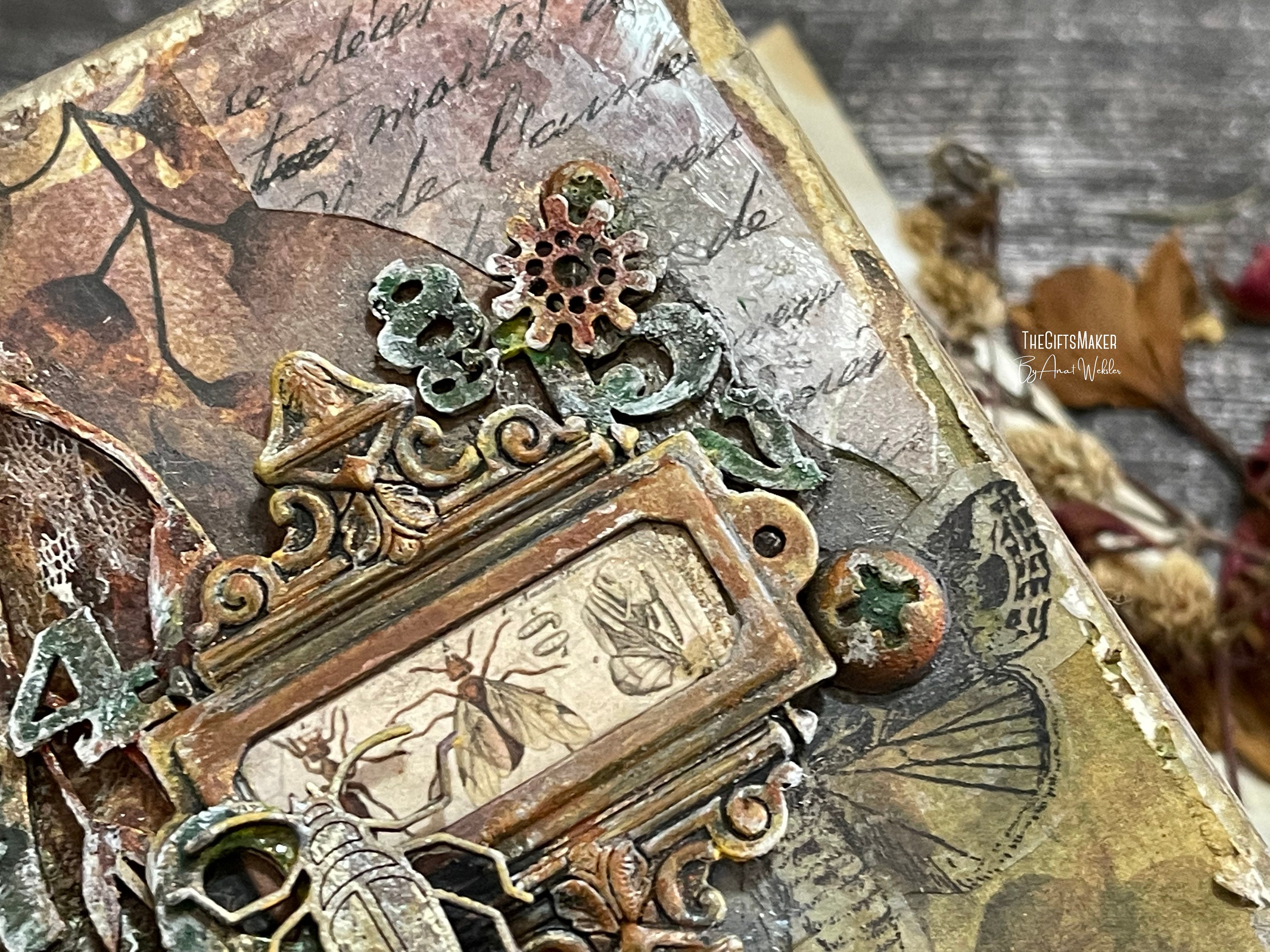 Insects Storage Box, Custom Grunge Box, Personalized Memory Box ...