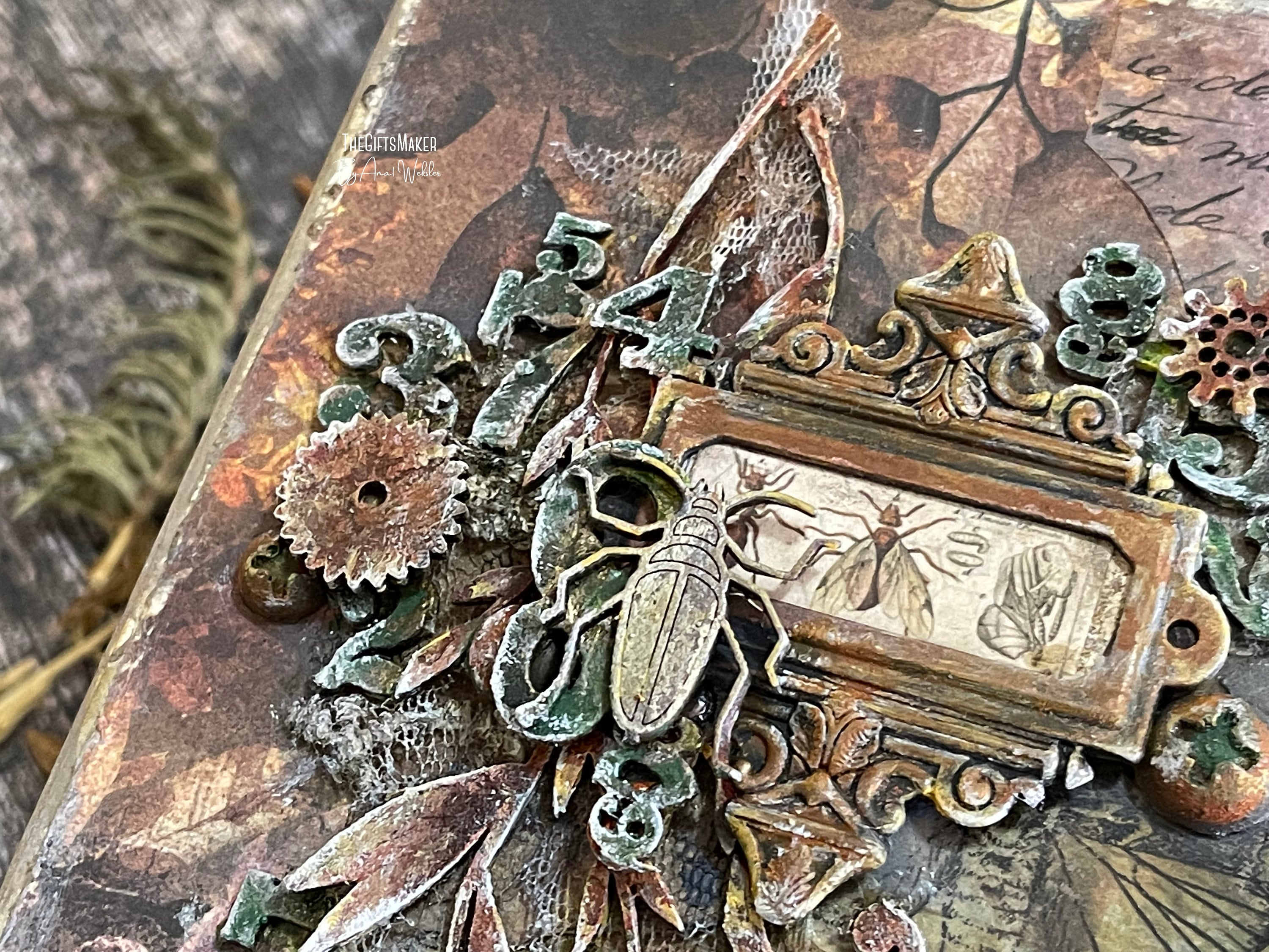 Insects Storage Box, Custom Grunge Box, Personalized Memory Box ...