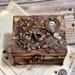 Personalised Steampunk Box, Mixed Media Gift, Customizable Wooden Box ...