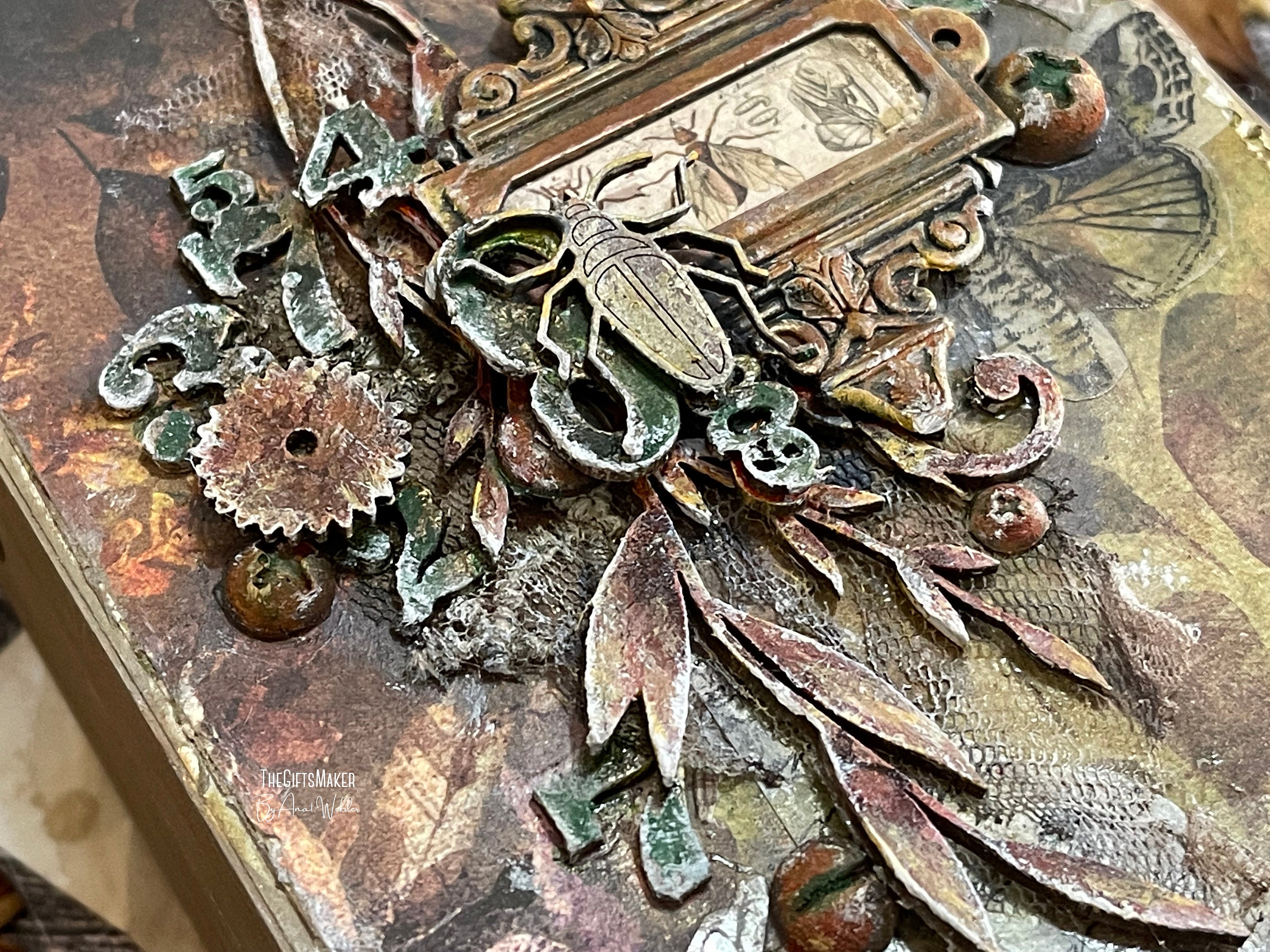 Insects Storage Box, Custom Grunge Box, Personalized Memory Box ...