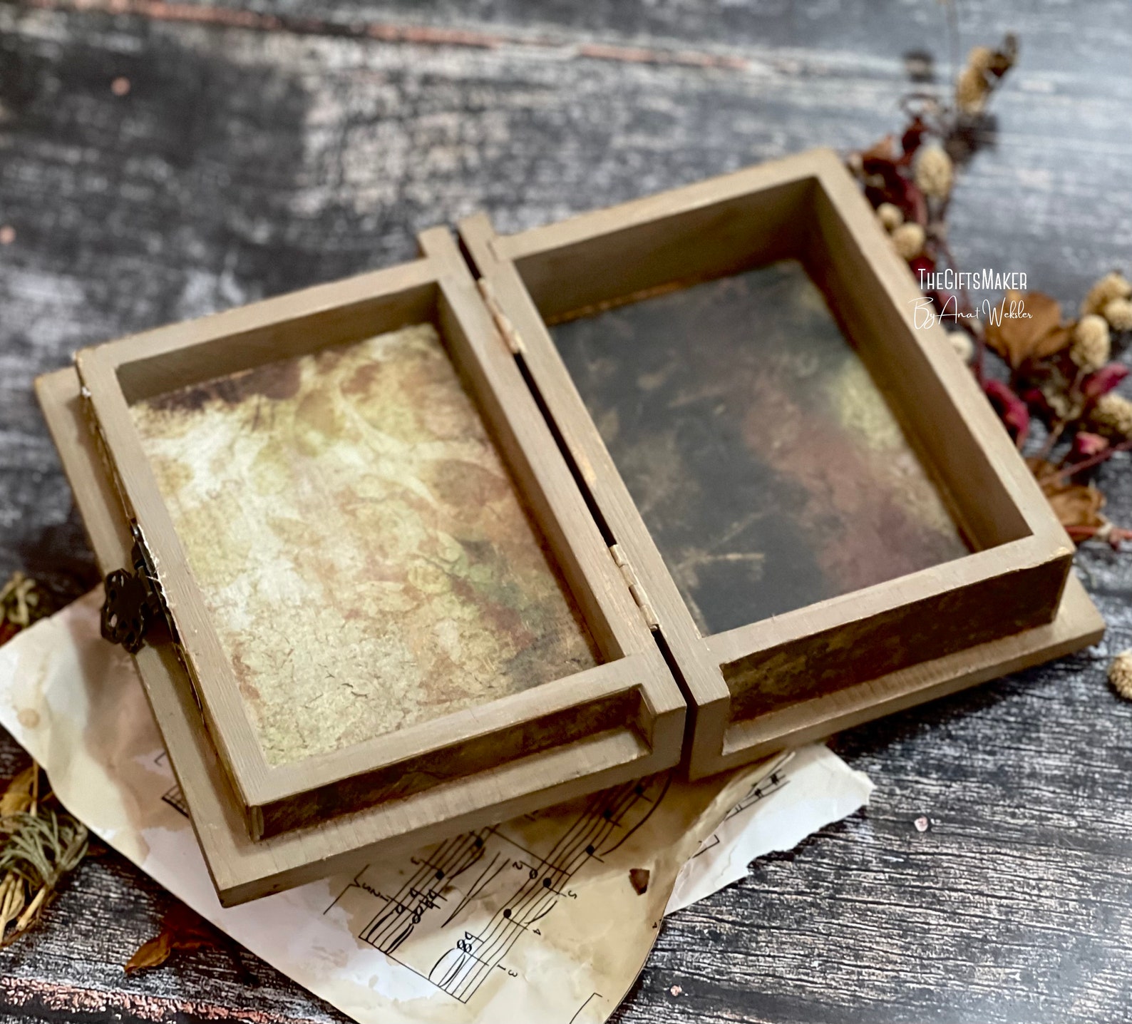 Insects Storage Box, Custom Grunge Box, Personalized Memory Box ...