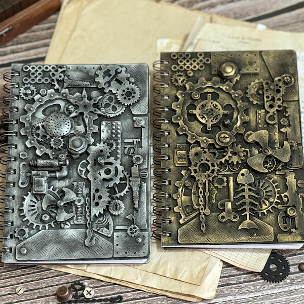 Personalised Steampunk Box, Mixed Media Gift, Customizable Wooden Box ...