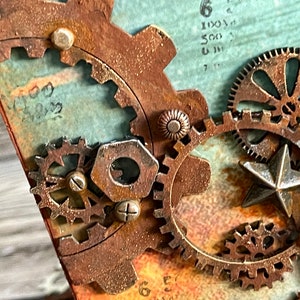 Steampunk Desk Organizer, Remote Control Holder,steampunk Decor, Living ...