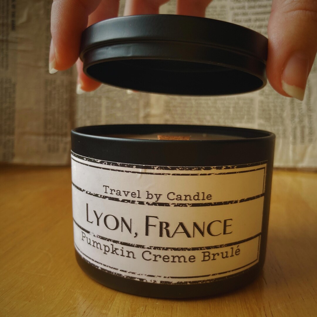 Lyon, France - Pumpkin Crème Brule 8 Oz Candle| French Candle| Cozy ...