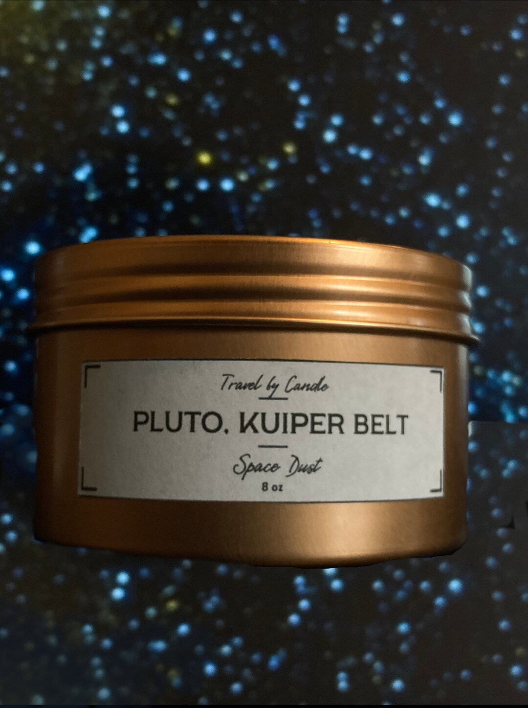 Pluto, Kuiper Belt Space Dust Planet Inspired Candle Natural Candle ...