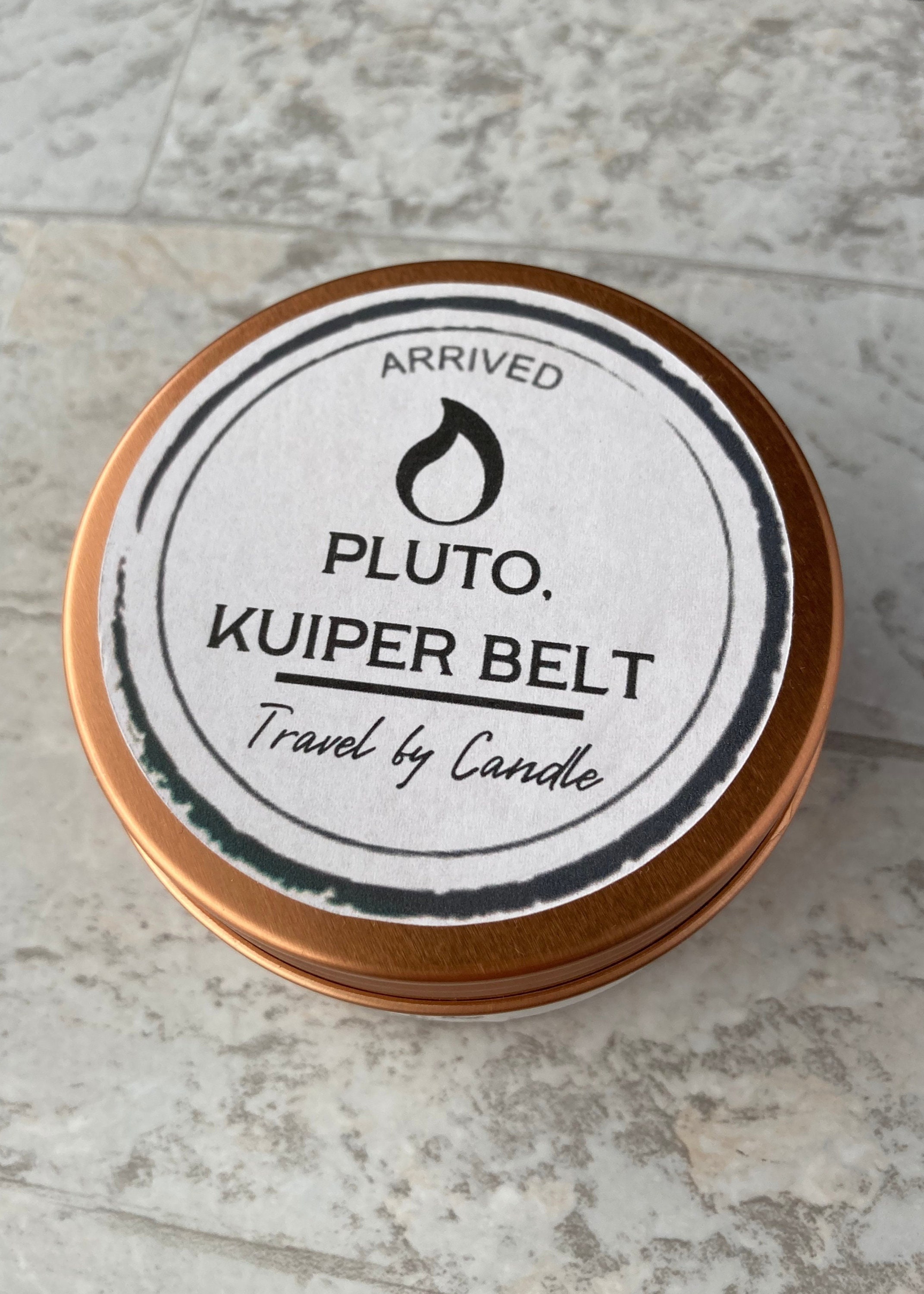Pluto, Kuiper Belt Space Dust Planet Inspired Candle Natural Candle ...