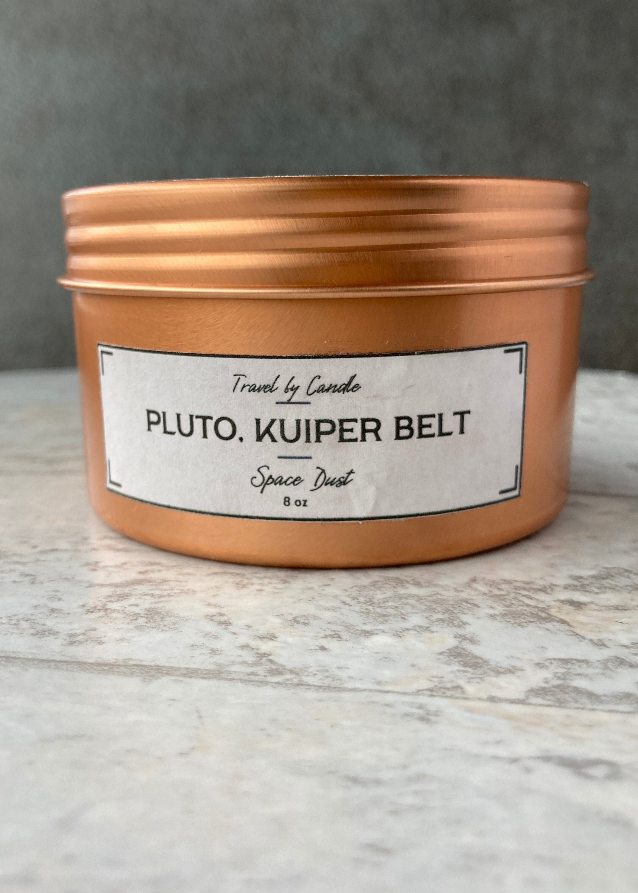 Pluto, Kuiper Belt Space Dust Planet Inspired Candle Natural Candle ...