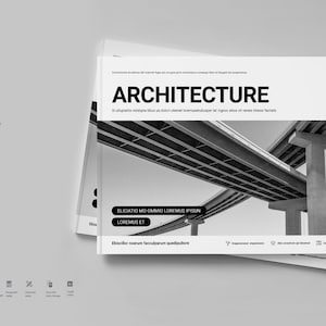 Business Proposal Print Template | Portfolio or Album | Brochure ...