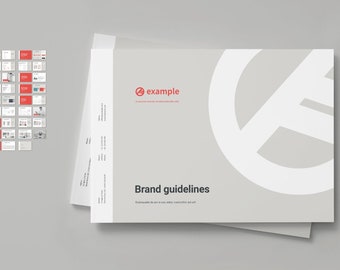 Brand Guidelines Template Adobe Indesign Template Brand Style Guide ...