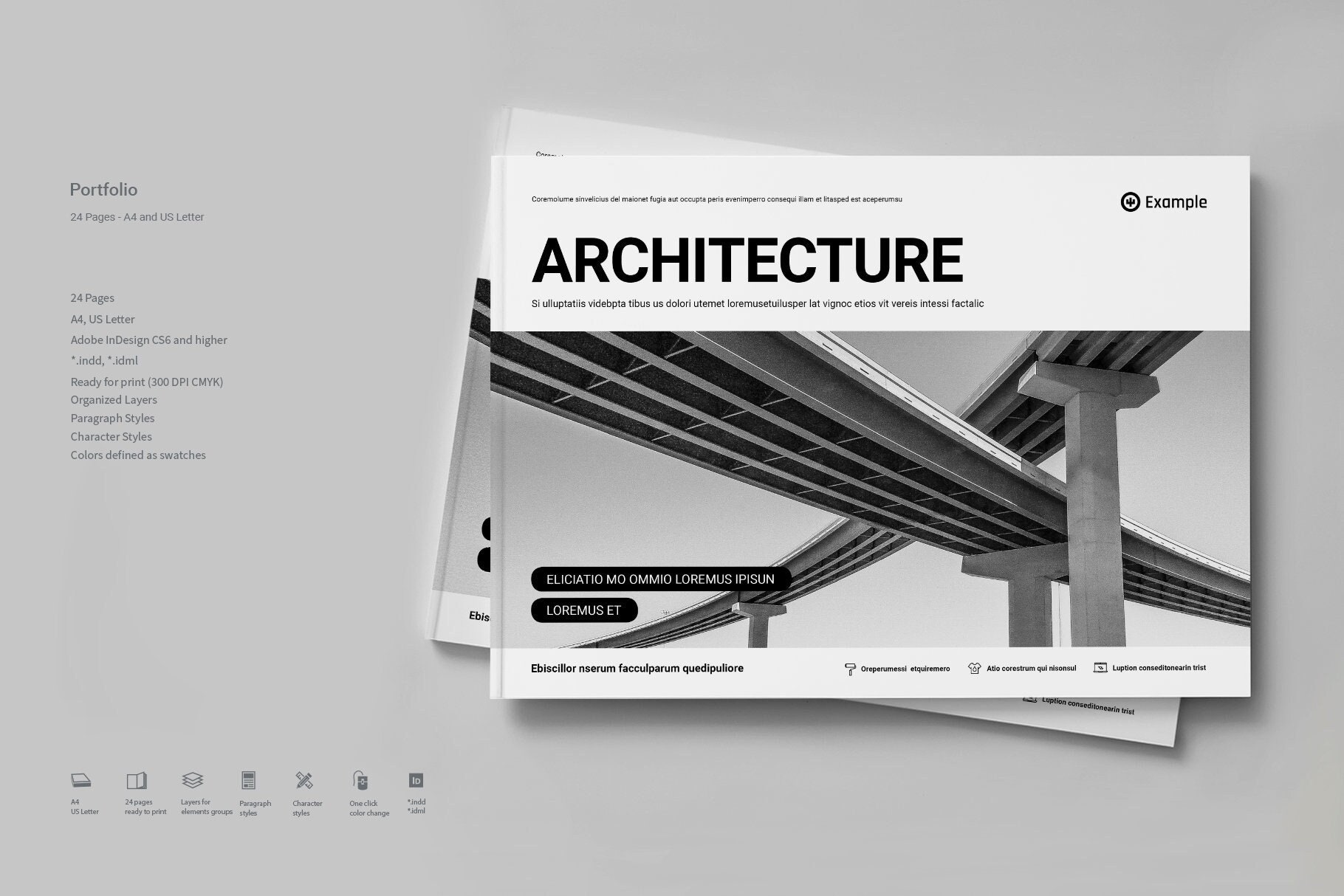 Business Proposal Print Template | Portfolio or Album | Brochure ...