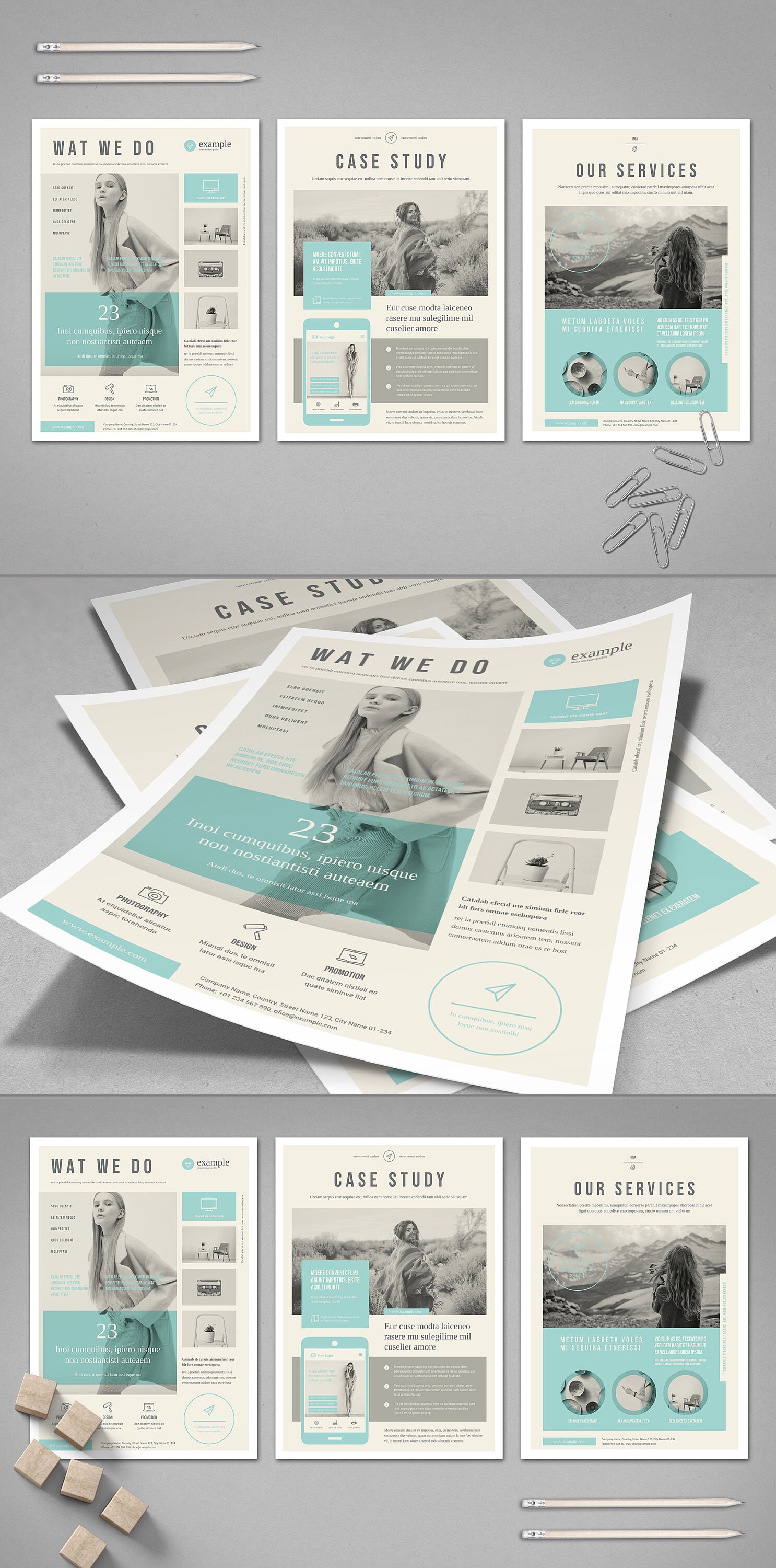 Flyer Print Template | Indesign Template - Etsy