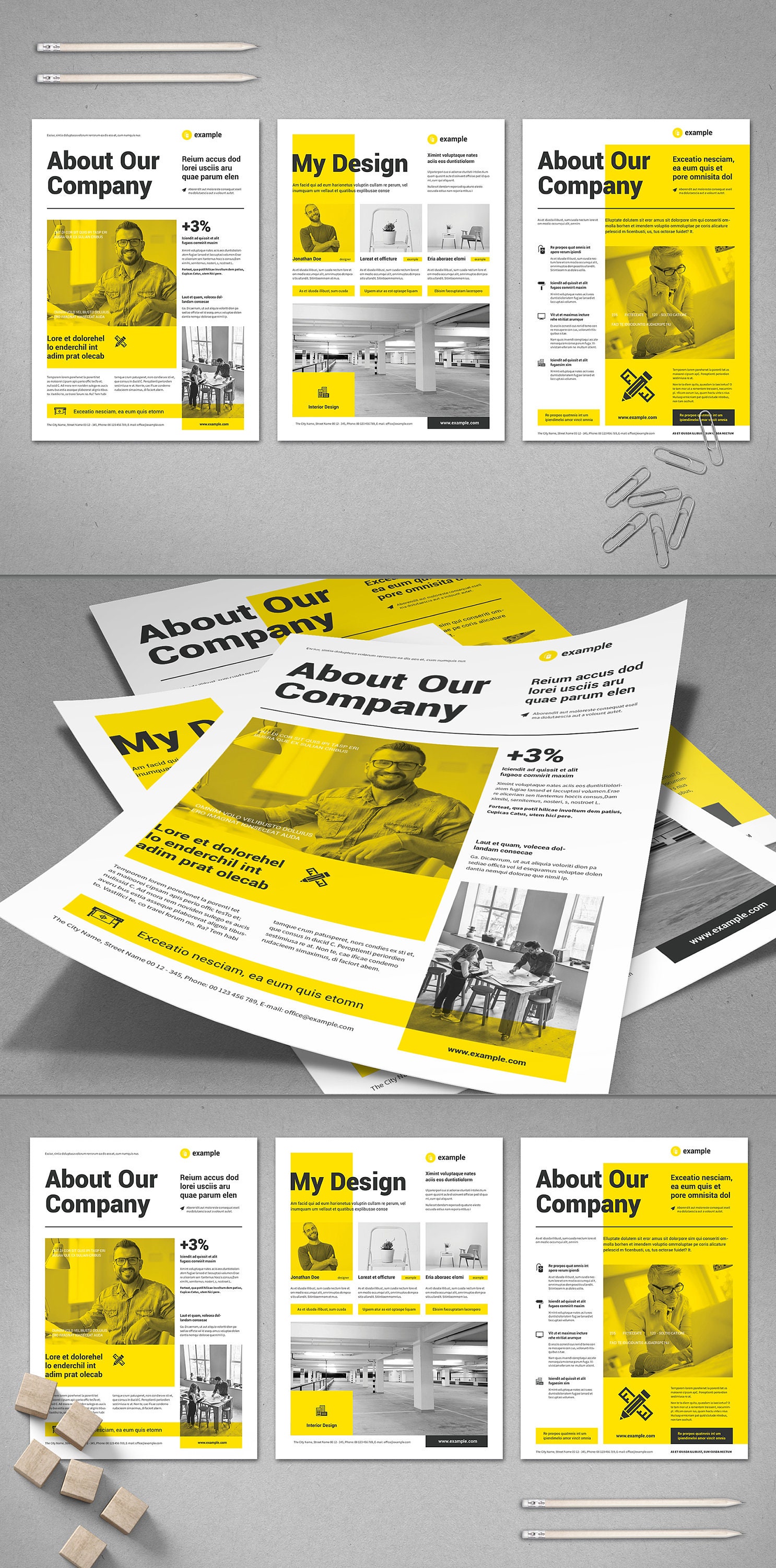 Canva Flyer | Flyer Print Template | Indesign Template | Canva Template ...