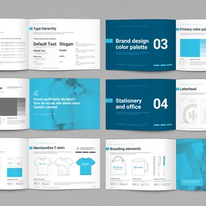 Brand Book | Indesign Template - Etsy