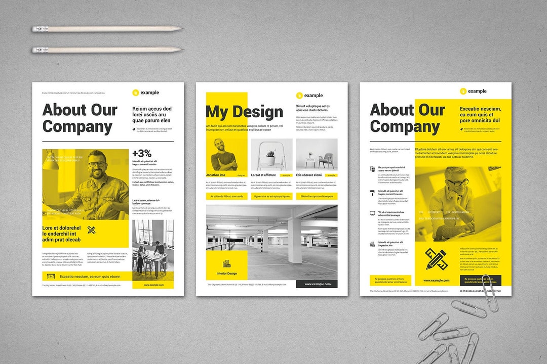 Canva Flyer | Flyer Print Template | Indesign Template | Canva Template ...