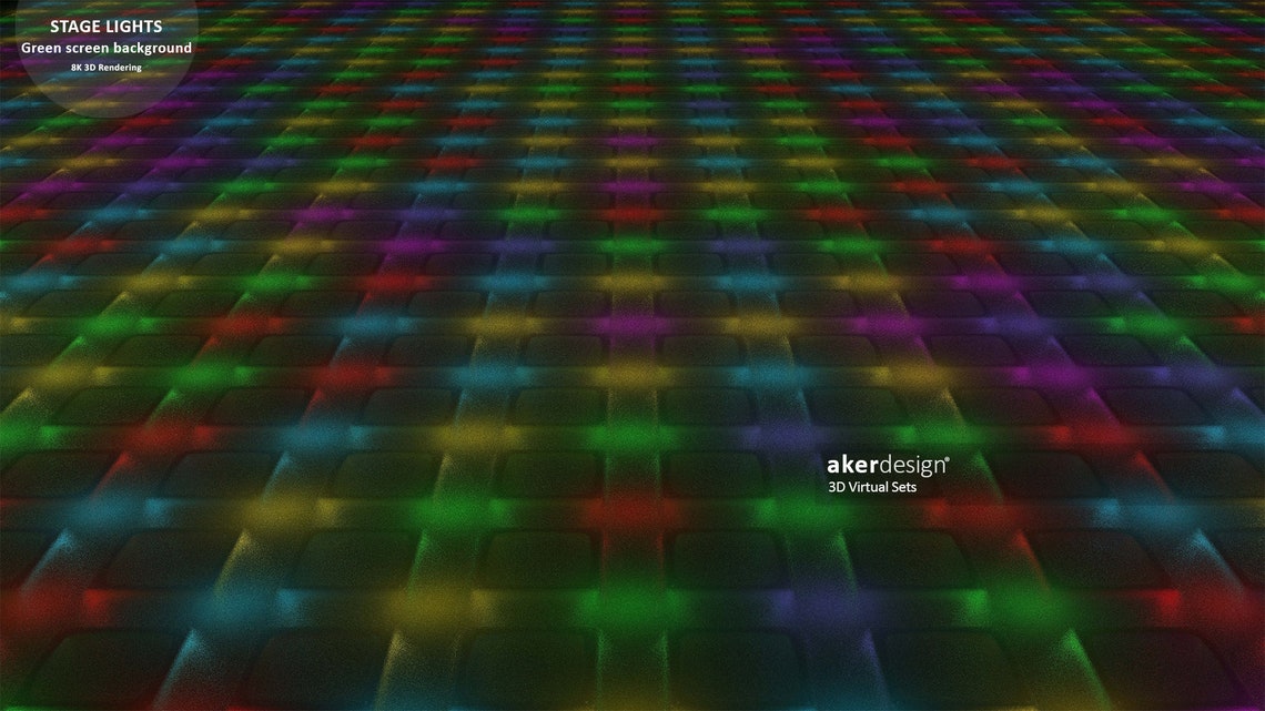 Digital 8K 3d Render. Green Screen for Background and Print. Stage ...