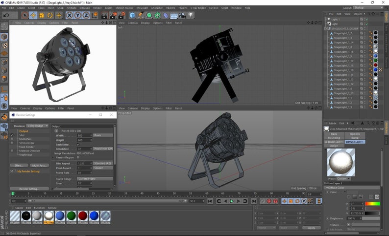 Stage Light 1 - Etsy