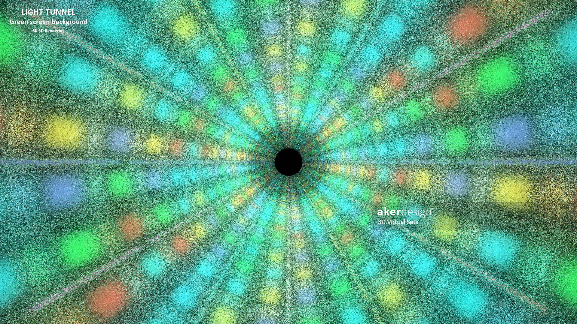 Digital 8K 3d Render. Green Screen for Background and Print. Stage ...