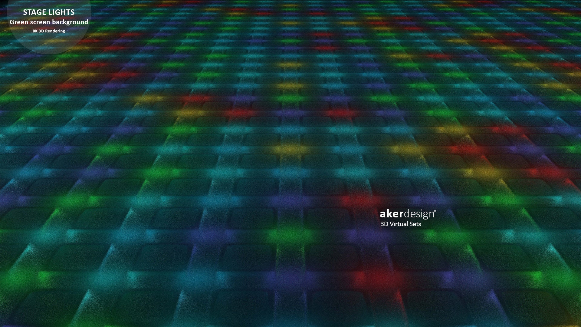 Digital 8K 3d Render. Green Screen for Background and Print. Stage ...