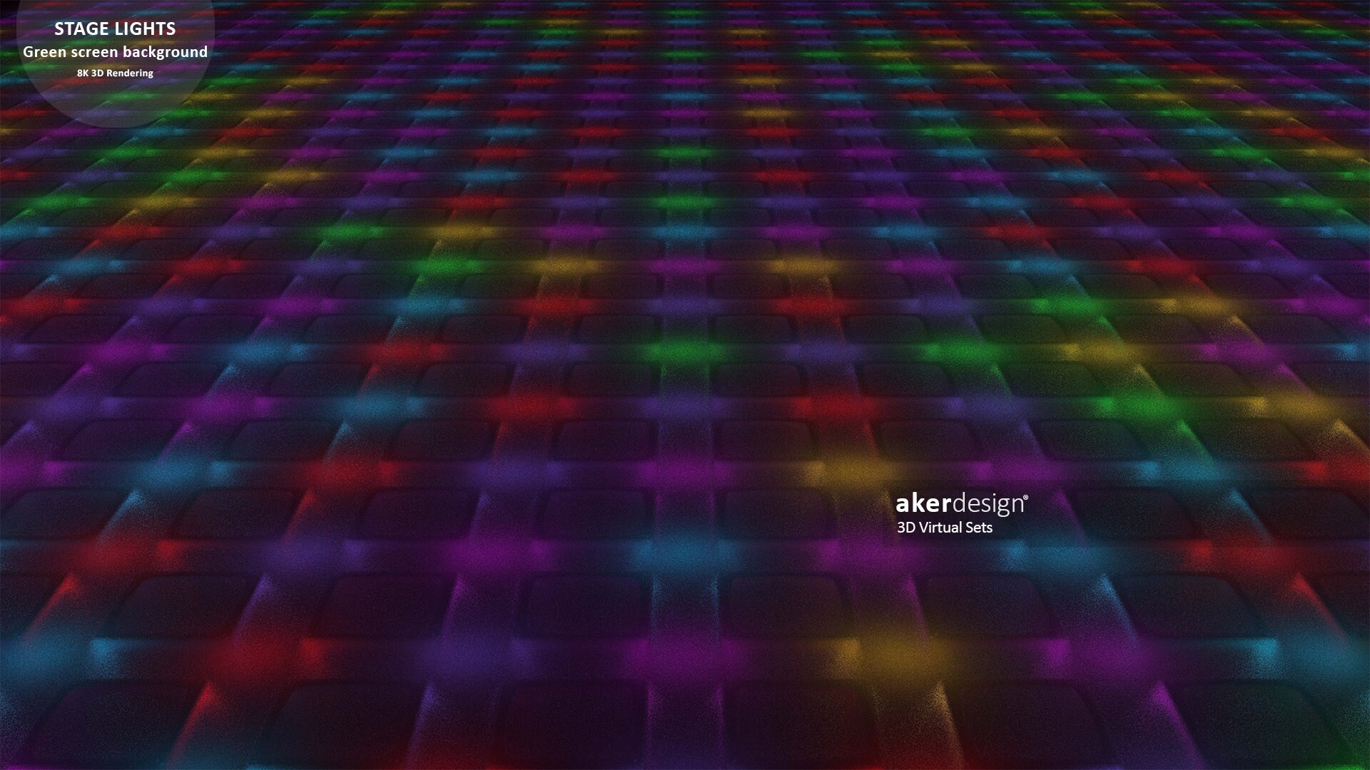 Digital 8K 3d Render. Green Screen for Background and Print. Stage ...