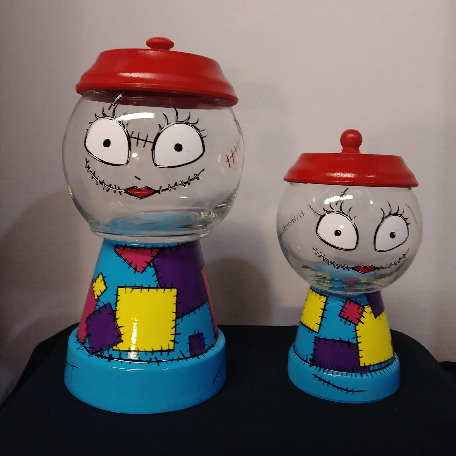 Small and Large Clay Pot Candy Jars - Etsy