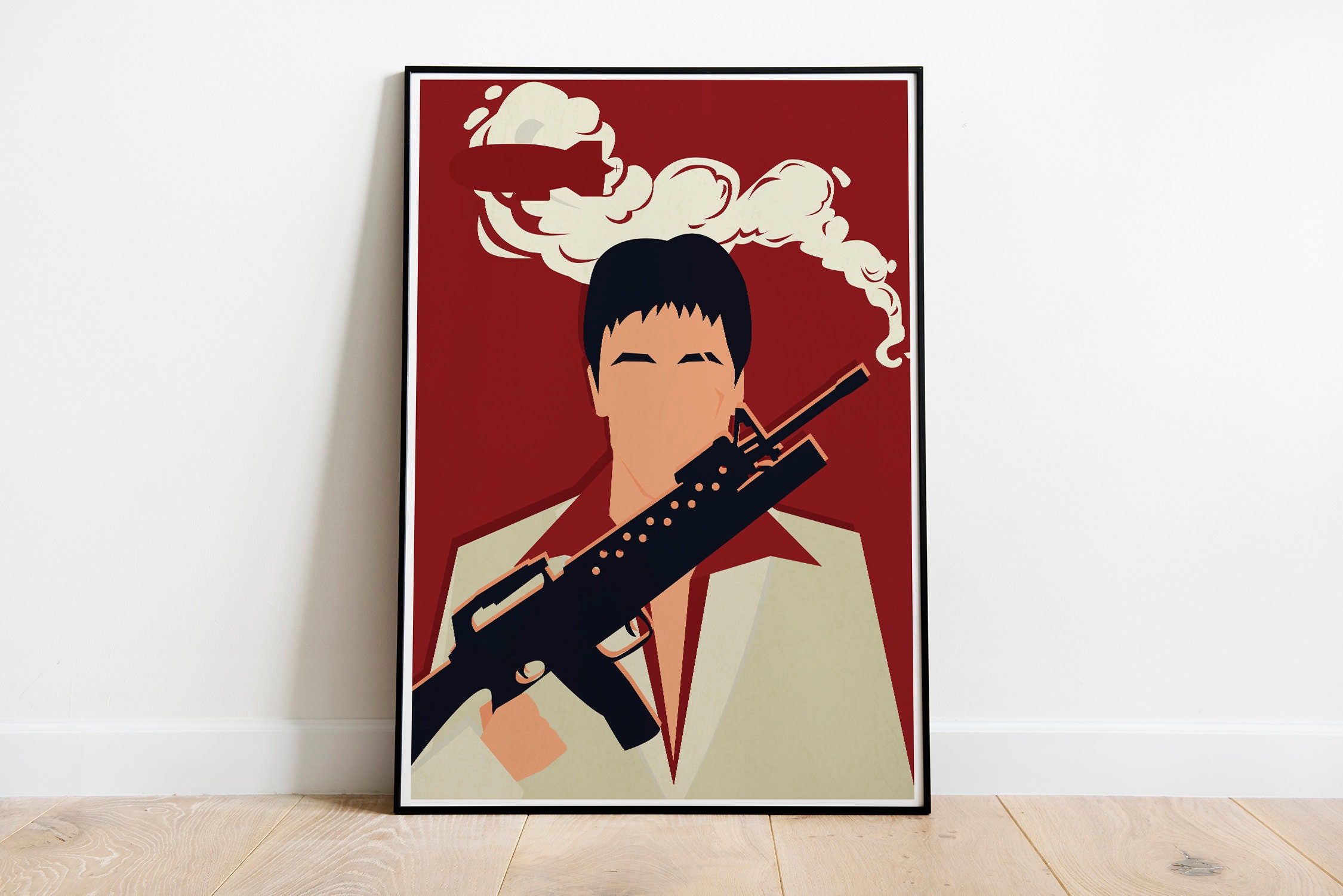 Scarface Poster / Scarface Movie Poster Scarface Print | Etsy