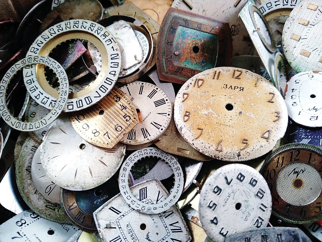 Dials Watch Faces 110 Pc., Steampunk Watch Parts, Steam Punk Art ...