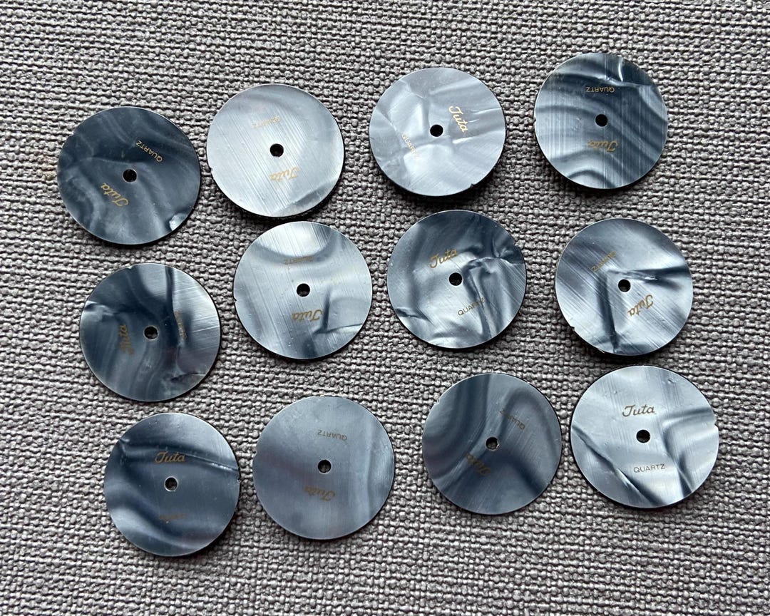 Lot of 12 Gray Watch Faces, Vintage Watch Dials, Steam Punk Art - Etsy