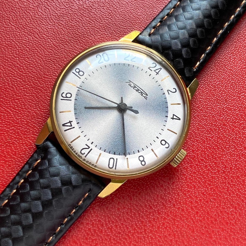 Soviet 24 Hour Watch - Etsy