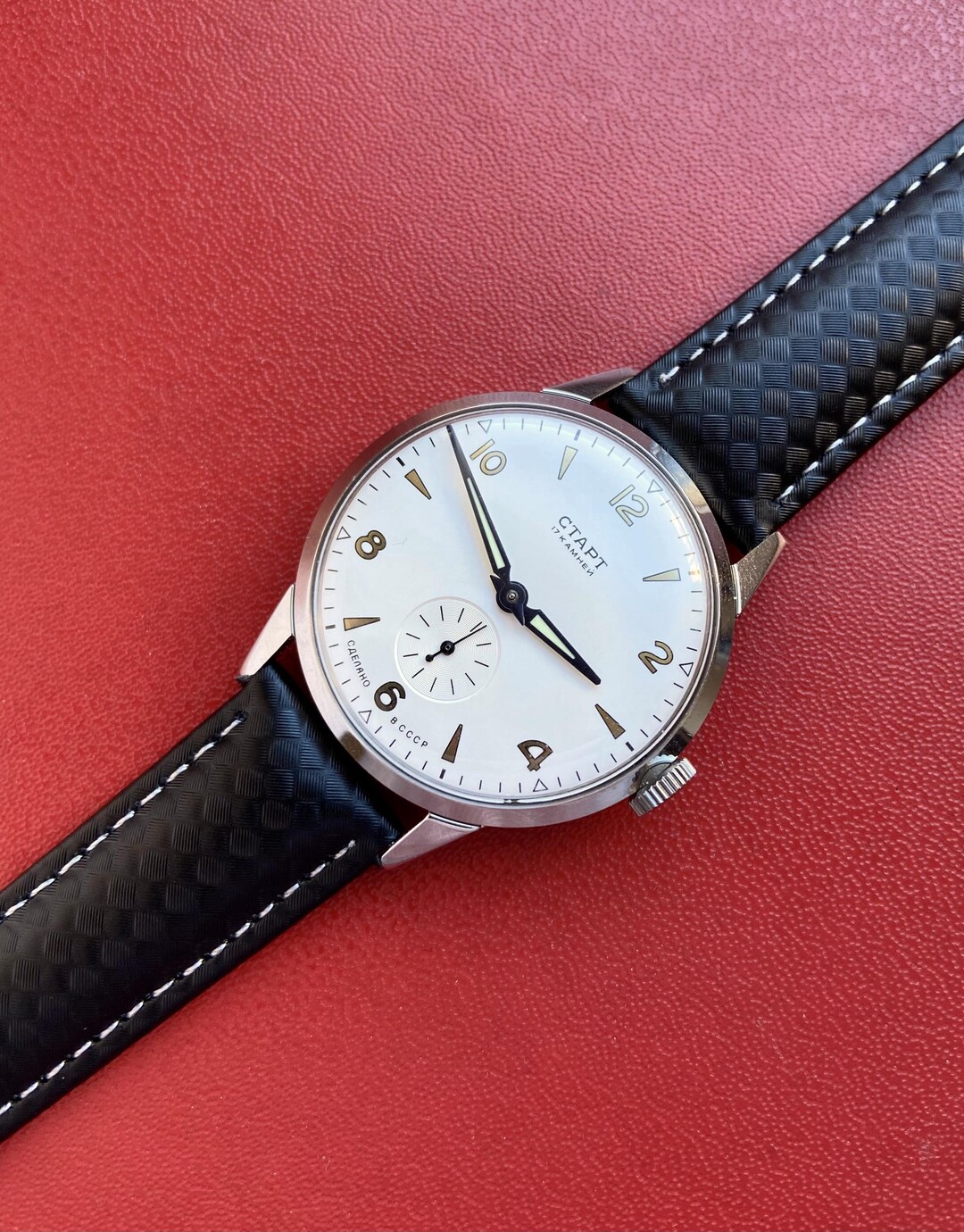 Start Vintage Soviet Wristwatch, Mechanical Watch, Men's Timepiece ...