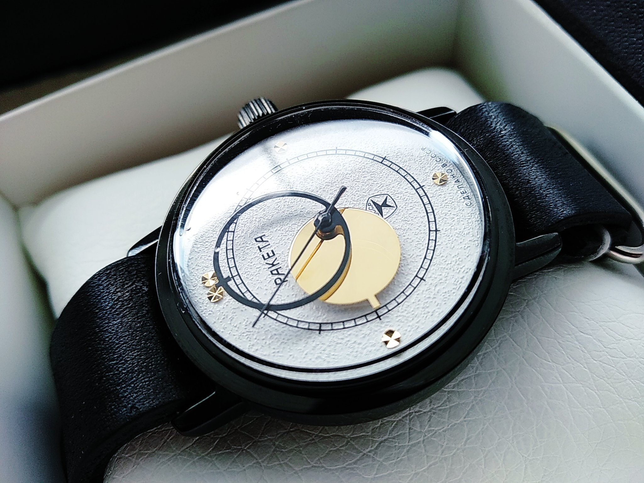 Raketa Kopernik Copernic Vintage Soviet Watch Sun Moon Hands - Etsy UK