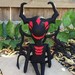 XL Zalgo Demon Doll, Handmade Plushie Decor, Unique Felt Doll, Horror ...