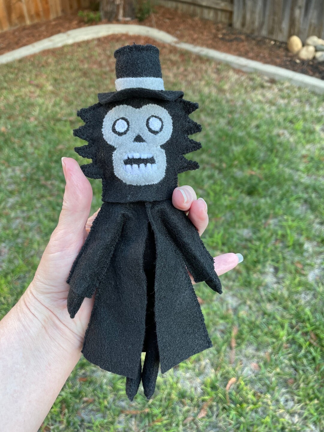 Mini Grief Doll: Handmade Felt Creepy Gothic Plushie - Etsy Australia